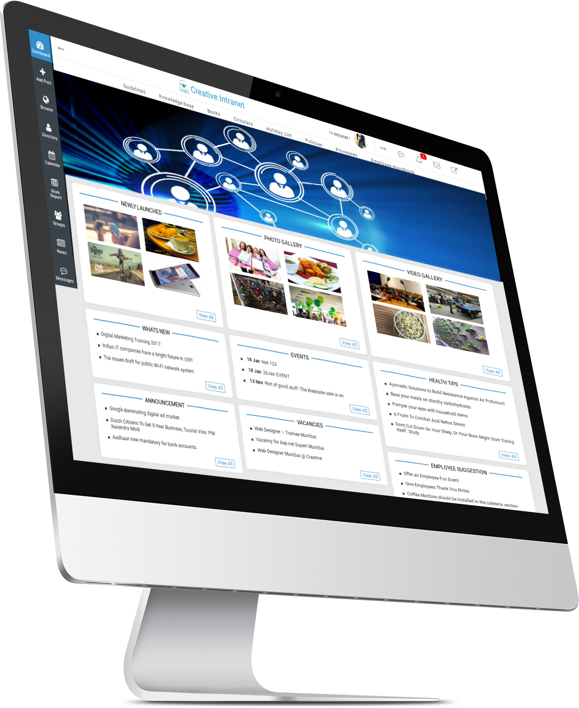 Creative Social Intranet