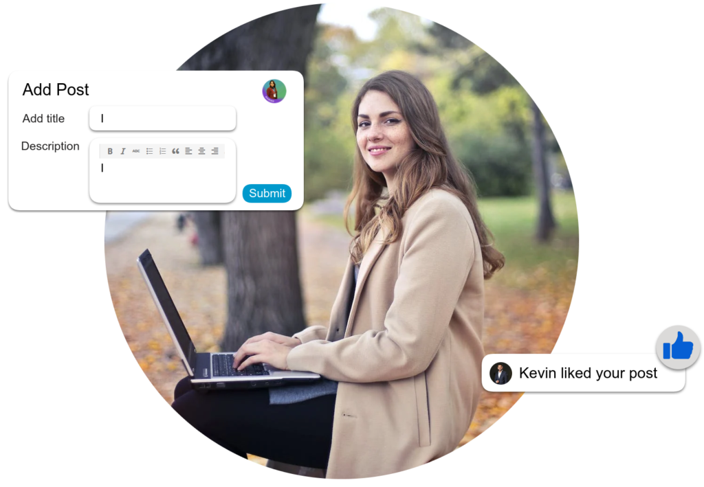 Employee Engagement Portal - Employee Profile | Creative Social Intranet